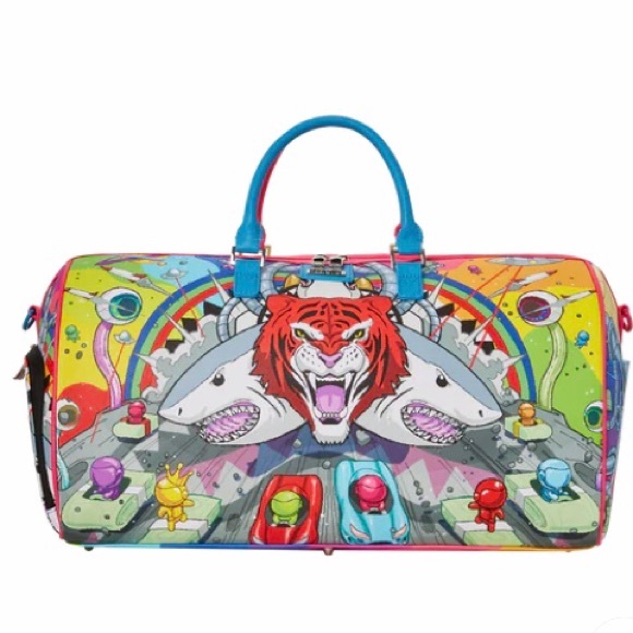 Sprayground | Bags | Sprayground Chaotic Universe Duffle Bag | Poshmark